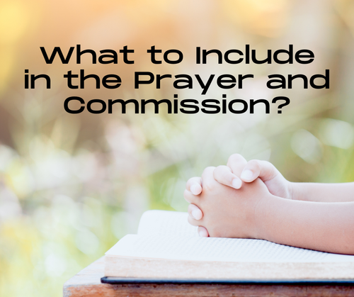 Congregational Prayer and Commissioning for Youth Mission Trips ...
